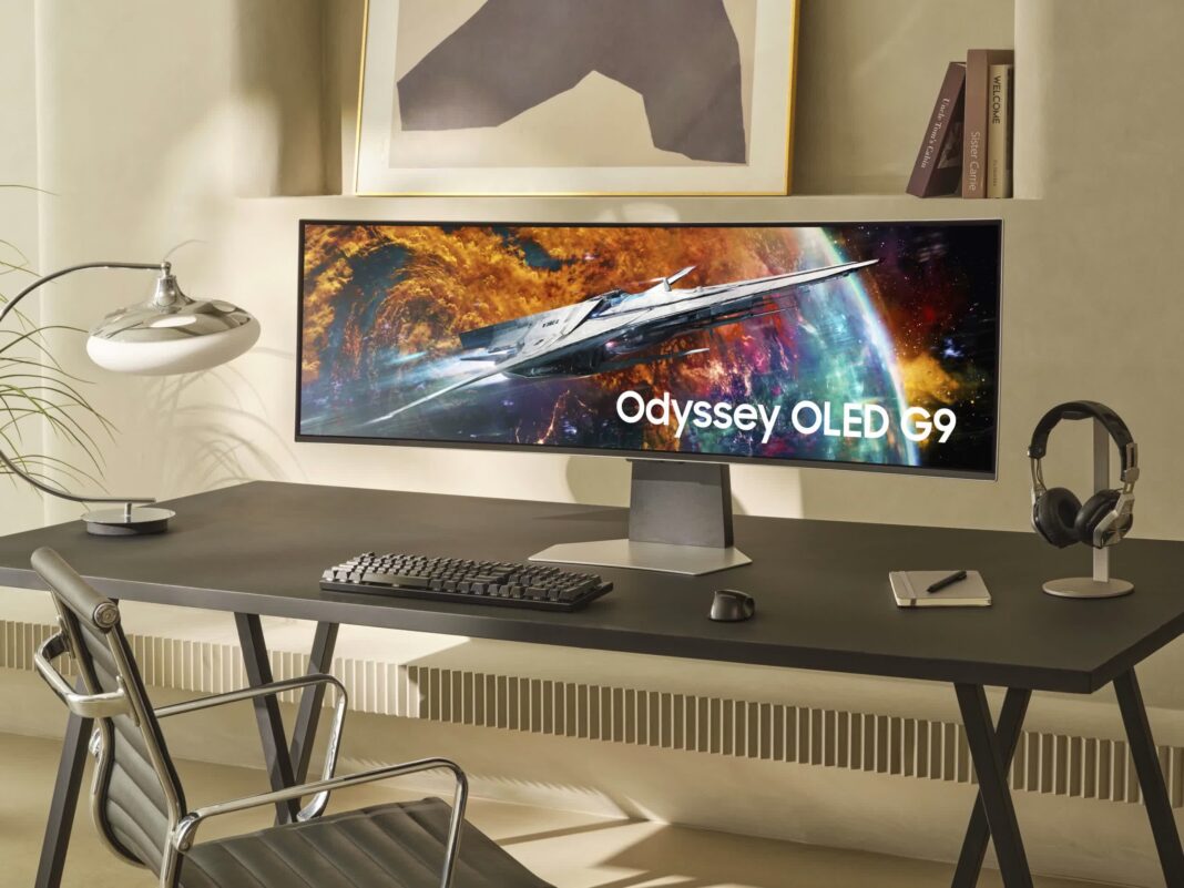 The expensive 49-inch Samsung Odyssey OLED G9 gaming monitor is ... The expensive 49-inch Samsung Odyssey OLED G9 gaming monitor is ...